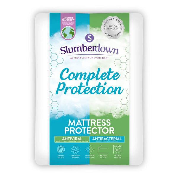 Complete Protection Anti Viral Mattress Protector - Slumberdown