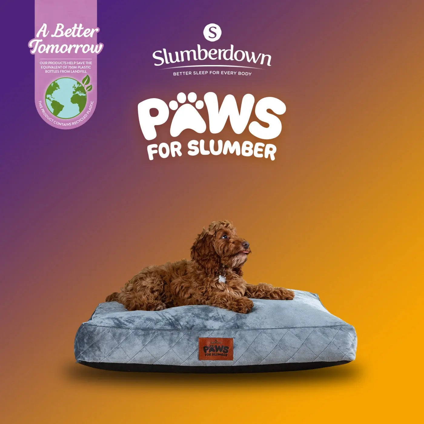 Paws for Slumber Luxury Pet Bed - Slumberdown